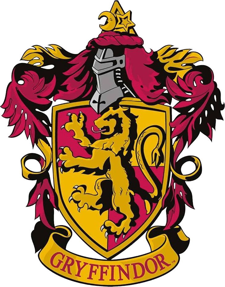 Bradavická kolej Nebelvír, do které chodil Harry Potter, Ron Weasley a ...